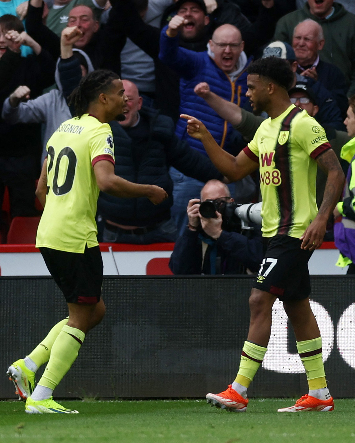 LYLE FOSTER ON TARGET AS BURNLEY BOOST PREMIER LEAGUE SURVIVAL HOPES ...