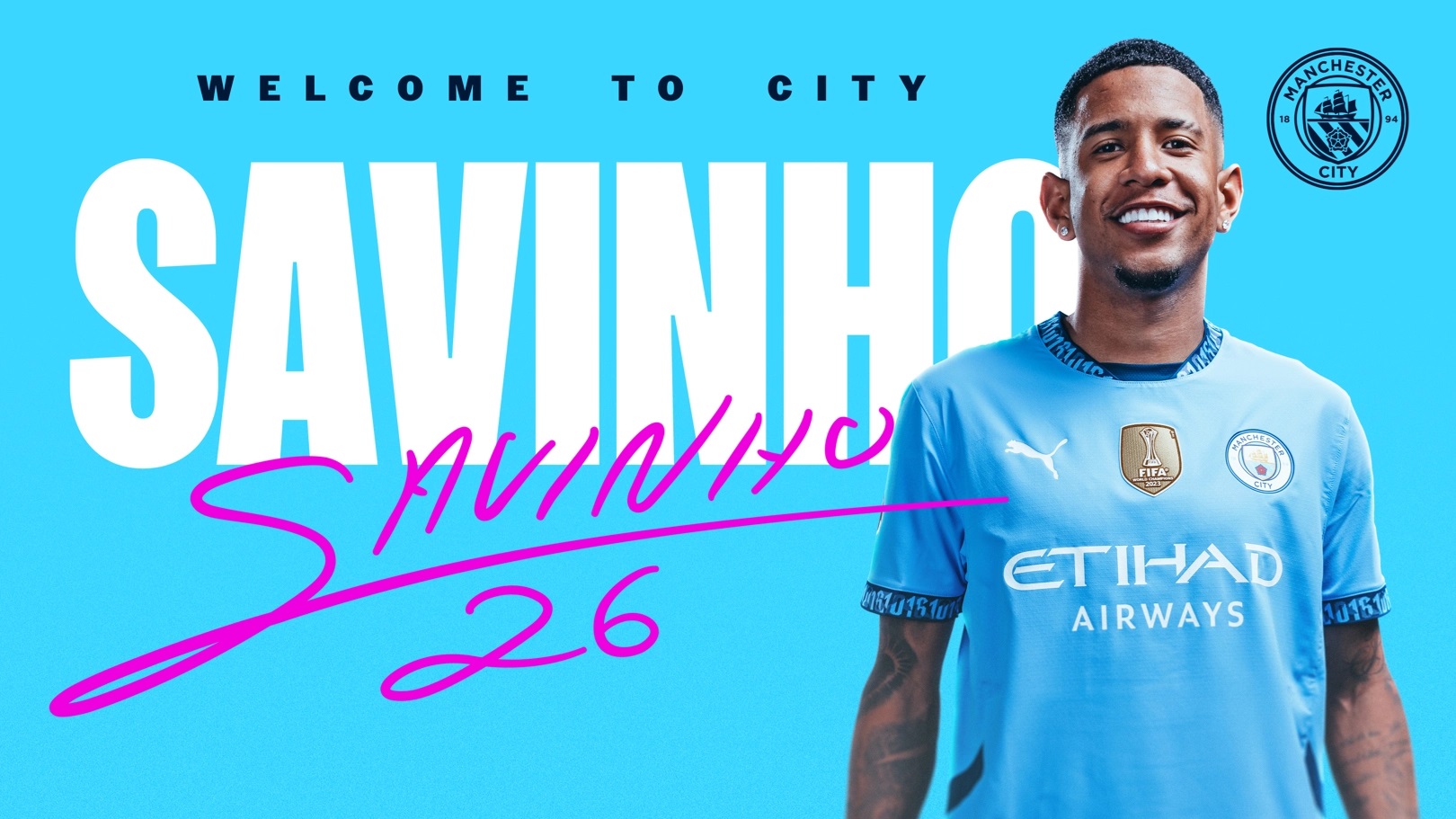 Brazilian Sensation Savinho Signs With Premier League Champions ...