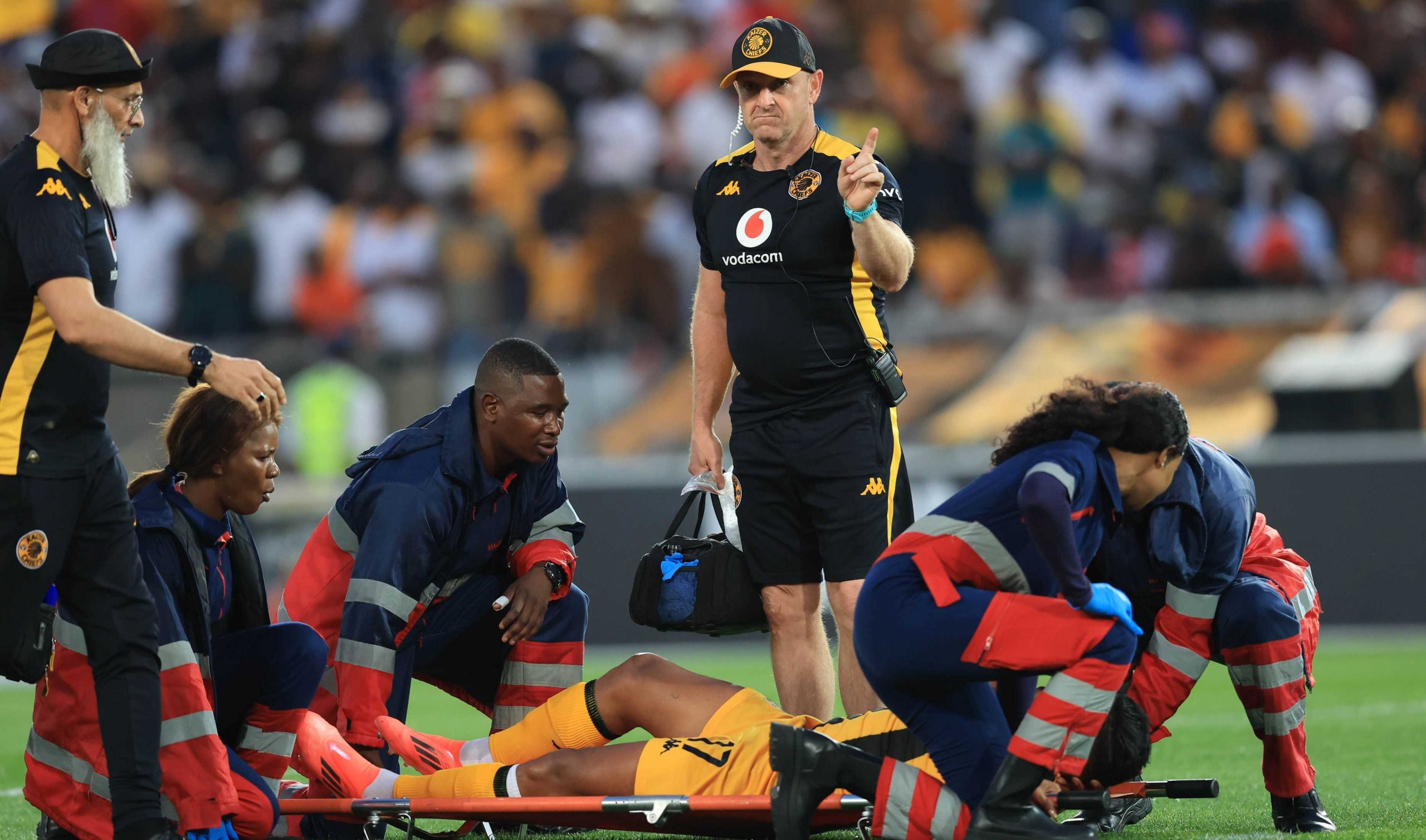 Kaizer Chiefs' Edson Castillo Sidelined With Broken Fibula | Sbnews